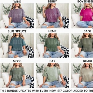 Comfort Colors 1717 Mockup Bundle, CC1717 New Shop Essentials ...