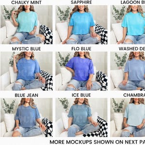 Comfort Colors 1717 Mockup Bundle, CC1717 New Shop Essentials ...