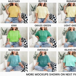 Comfort Colors 1717 Mockup Bundle, CC1717 New Shop Essentials ...