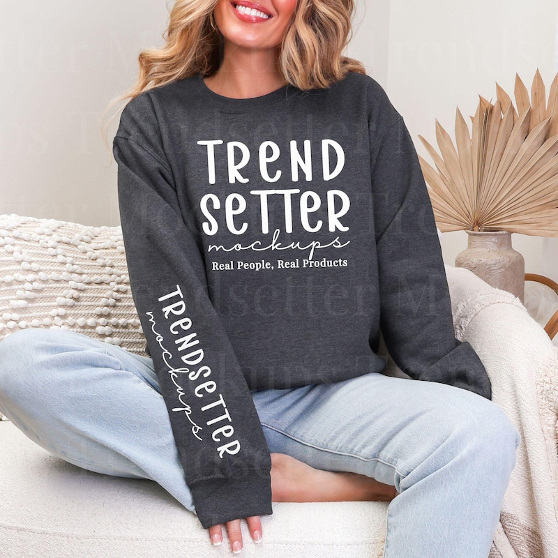 Grey Beach Sweatshirt - Etsy