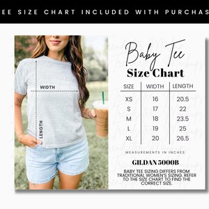 Gildan 5000B Sport Grey Mockup, G5000B Baby Tee Mock-up, Trendy Crop ...