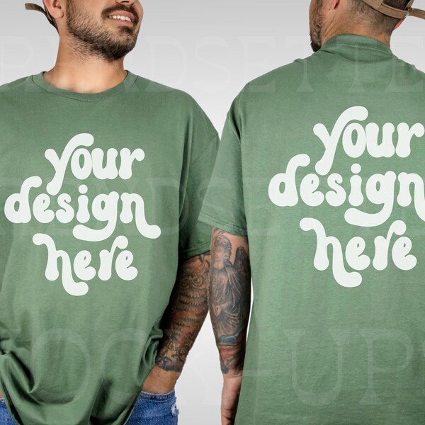 Sage Green Mens Shirt - Etsy