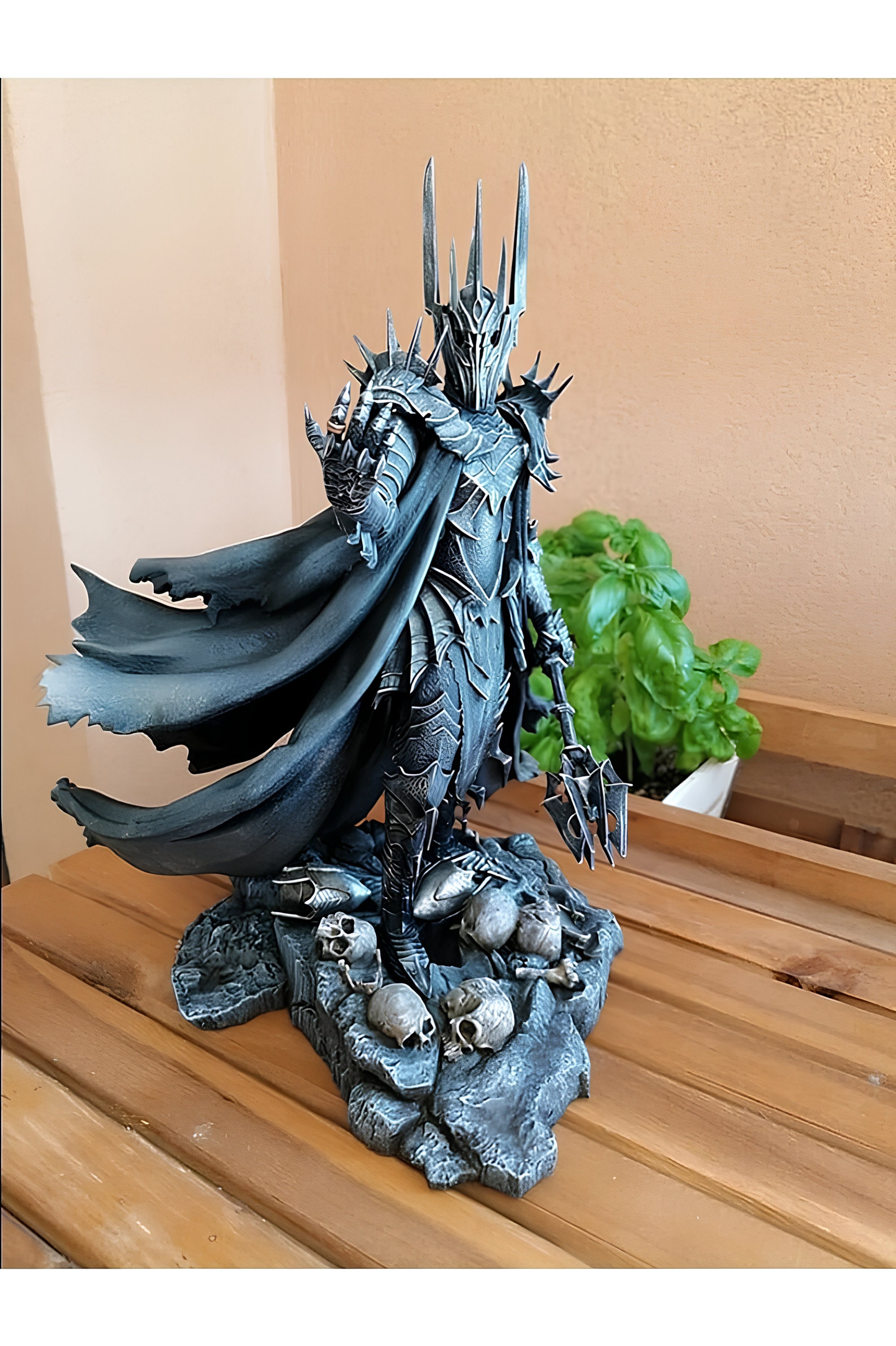 Lord of the Rings Dark Lord Sauron Figure,3d Print,sauron Painted ...