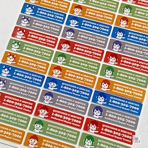 Personalized Gameboy Color Battery Label Battery Lid Back, Birthday ...