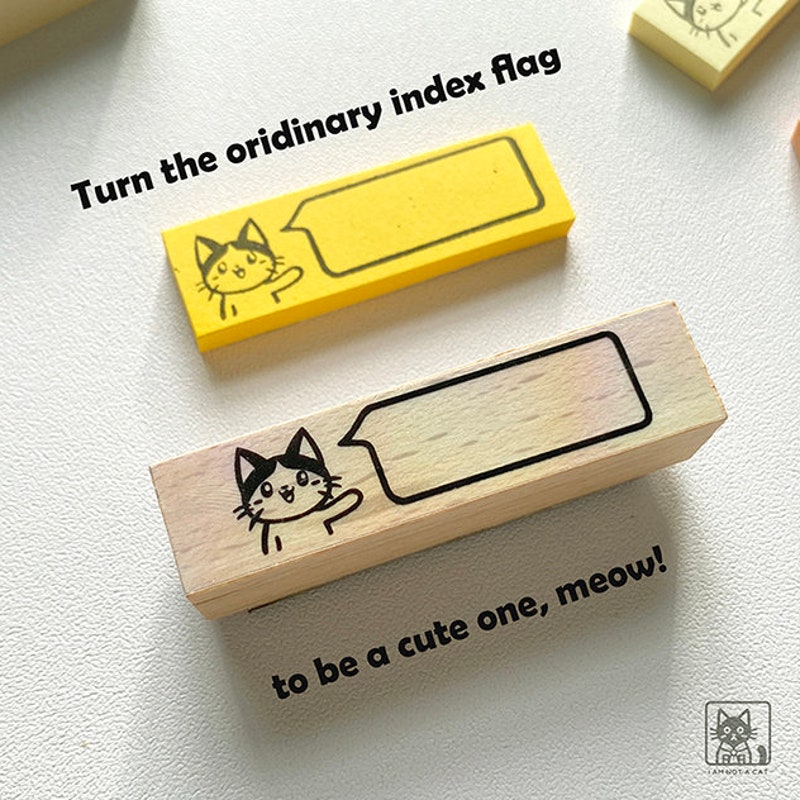 Cat Stamp - Etsy