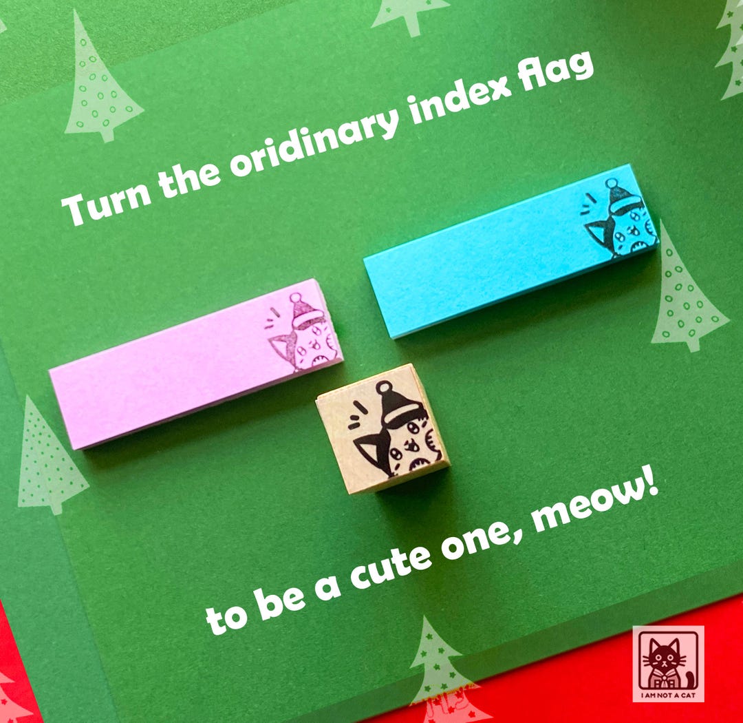 Personalized Post It Note Pads Stamp for Teacher, Custom Sticky Note ...