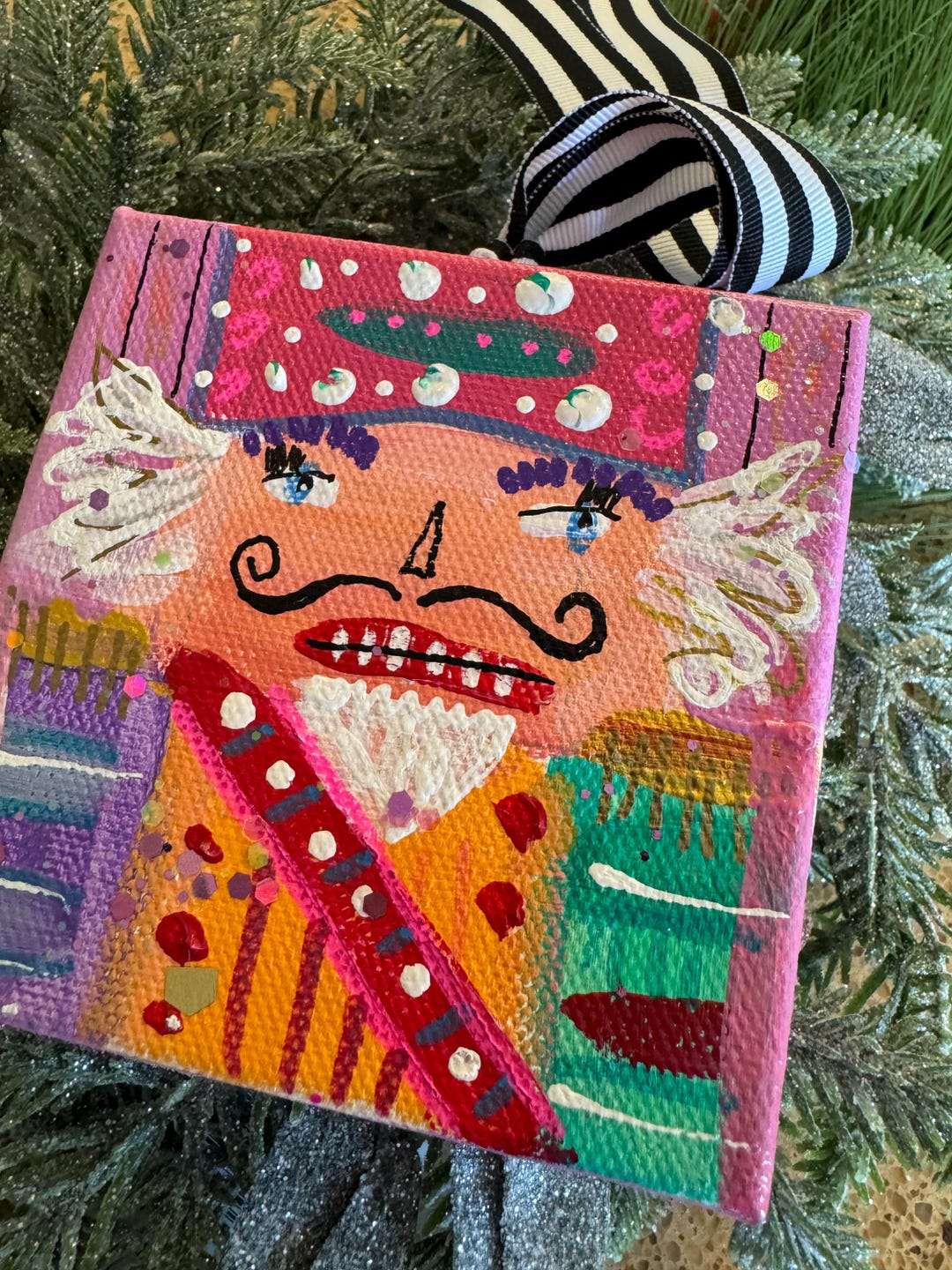 Hand Painted Nutcracker Ornament Nutcracker Art, Nutcracker Decor ...