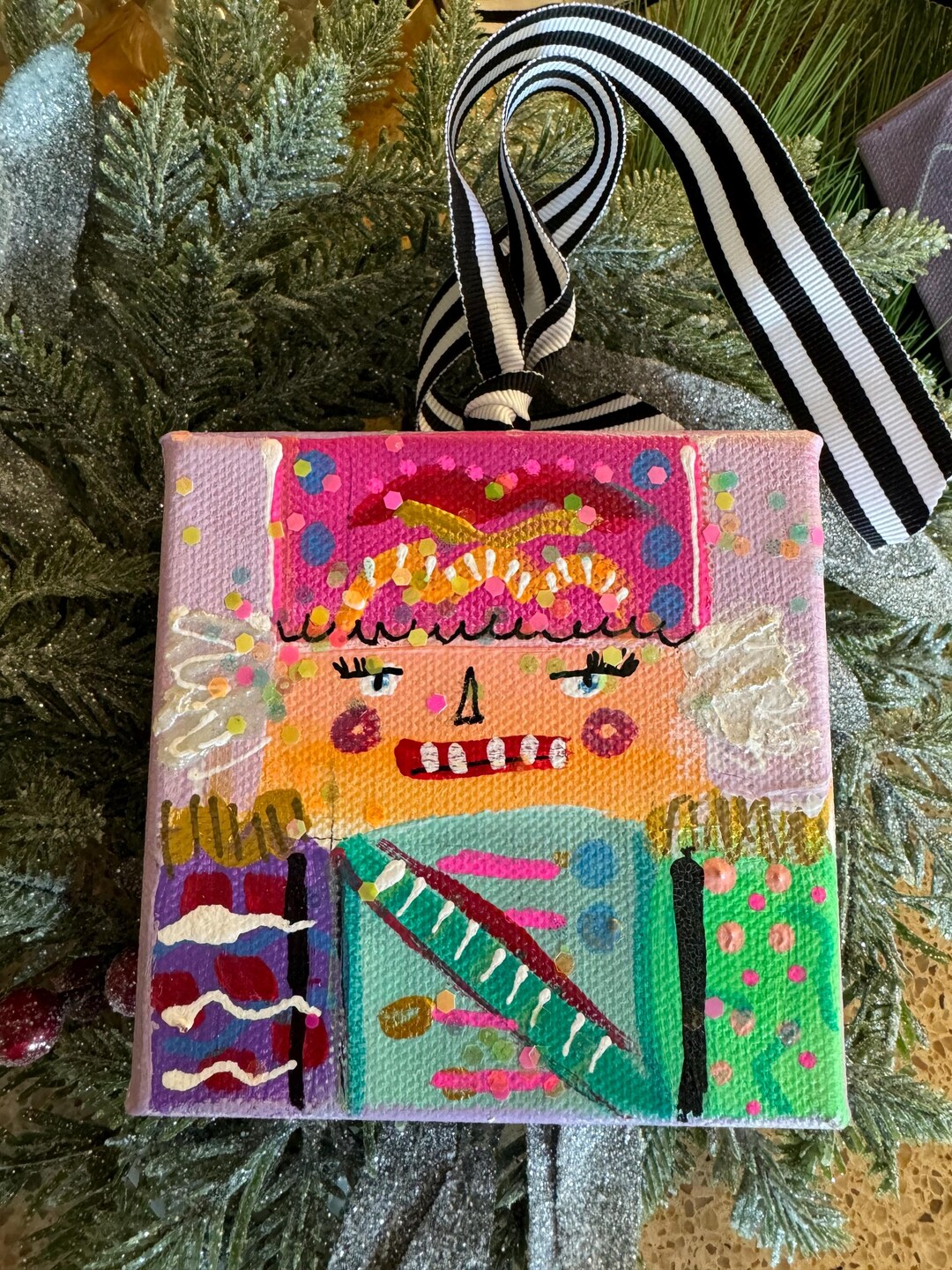 Hand Painted Nutcracker Ornament Nutcracker Art, Nutcracker Decor ...