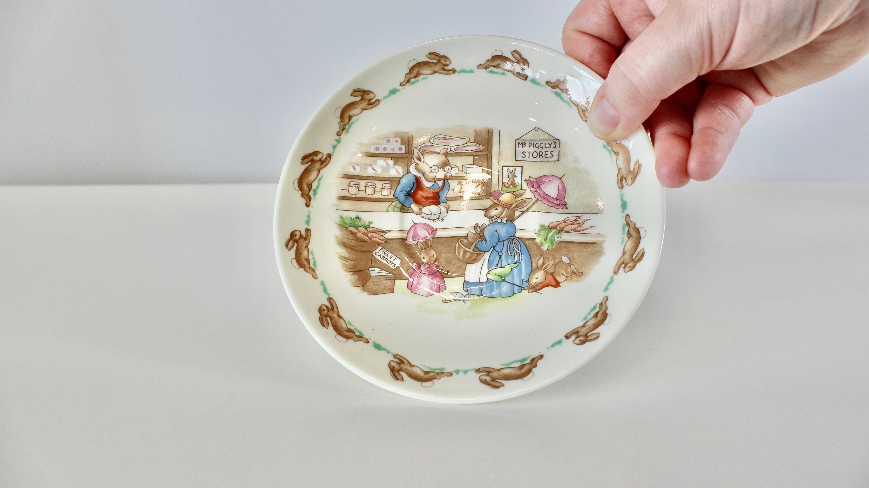 Royal Doulton Bunnykins Tea Cup & Saucer Set Fine Bone China Vintage ...