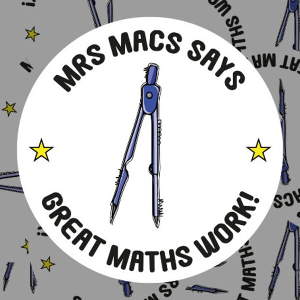 Math Reward Stickers - Etsy