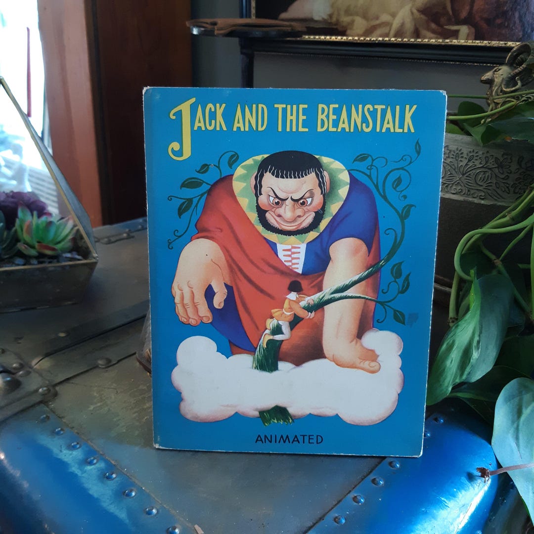 1949 Jack and the Beanstalk Moving Book/ Saalfied Publishing Company - Etsy