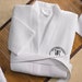 Custom Logo Robes | Personalized Waffle Weave Robe, Embroidered ...