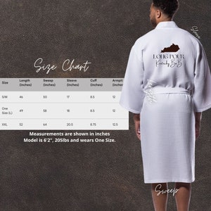 Custom Logo Robes | Personalized Waffle Weave Robe, Embroidered ...