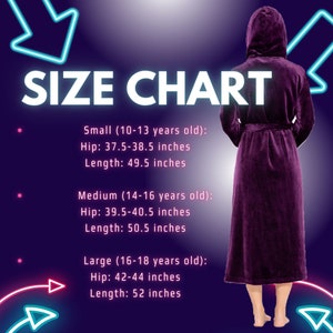 Custom Teen Robe for Summer Camp - Personalized Hooded Bathrobe, Gift ...