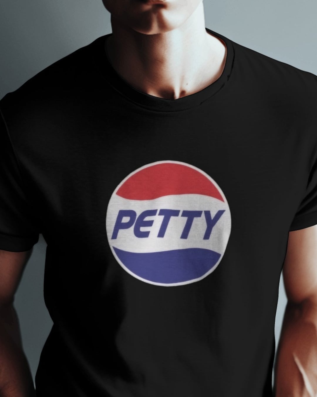 Petty T-shirt - Funny Logo-inspired Tee - Iconic Logo Parody Shirt ...
