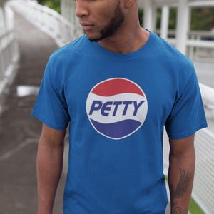 Petty T-shirt - Funny Logo-inspired Tee - Iconic Logo Parody Shirt ...