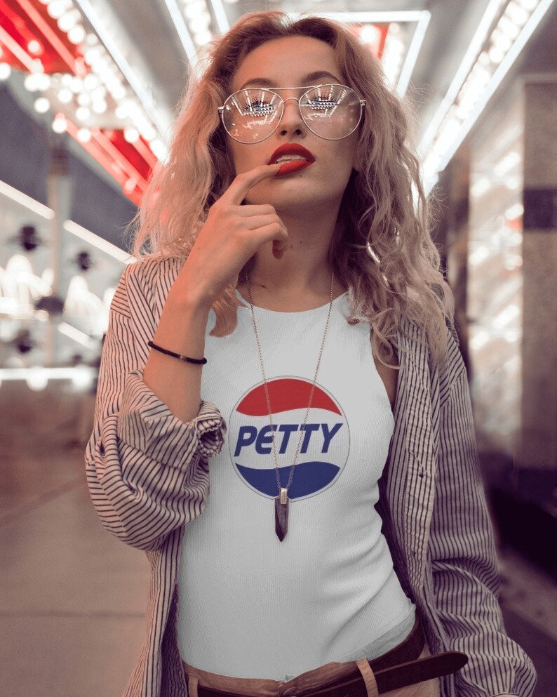 Petty T-shirt - Funny Logo-inspired Tee - Iconic Logo Parody Shirt ...