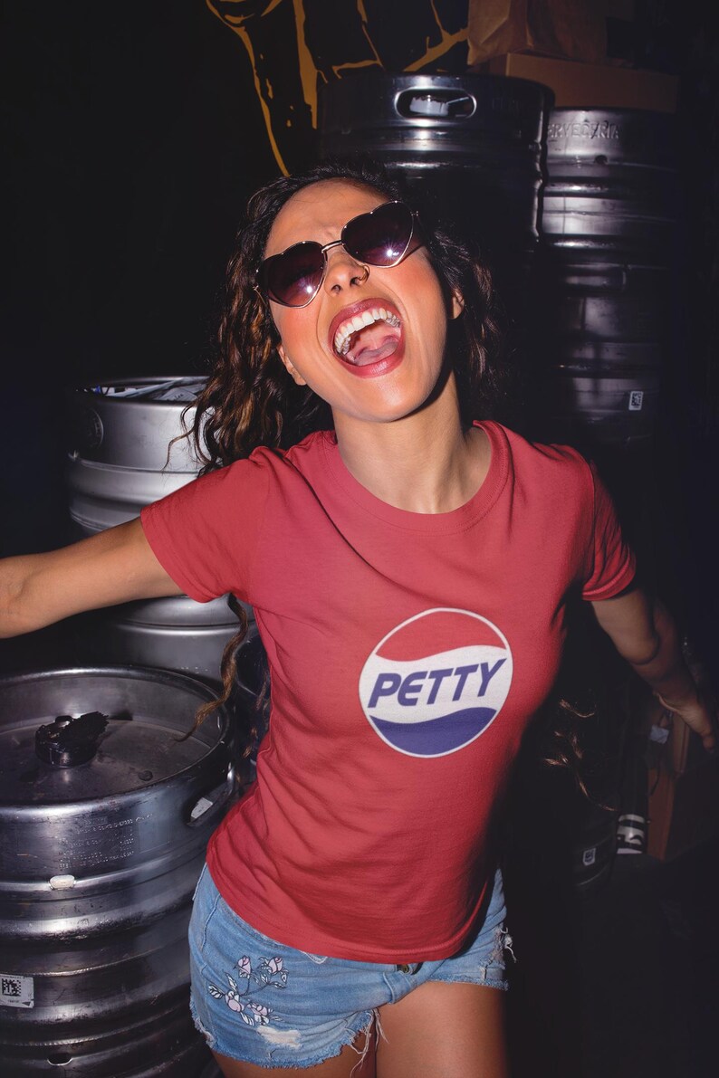 Petty T-shirt - Funny Logo-inspired Tee - Iconic Logo Parody Shirt ...