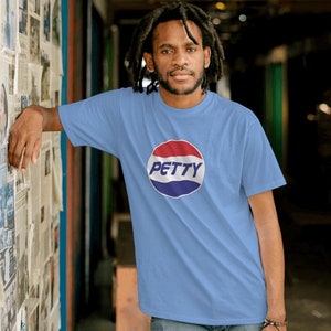 Petty T-shirt - Funny Logo-inspired Tee - Iconic Logo Parody Shirt ...