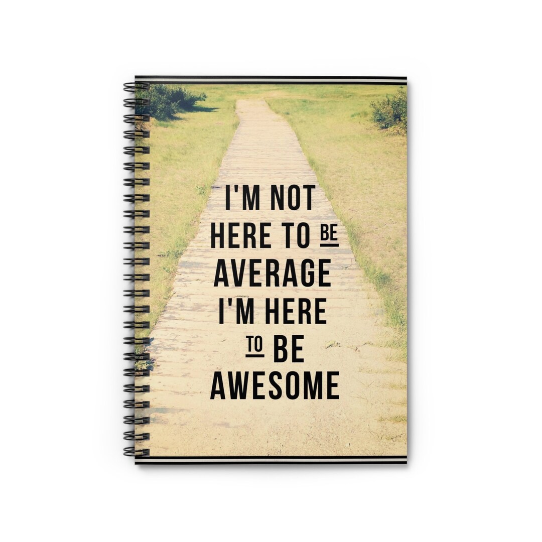 Inspirational, Motivational, Notebook, Journal - Etsy