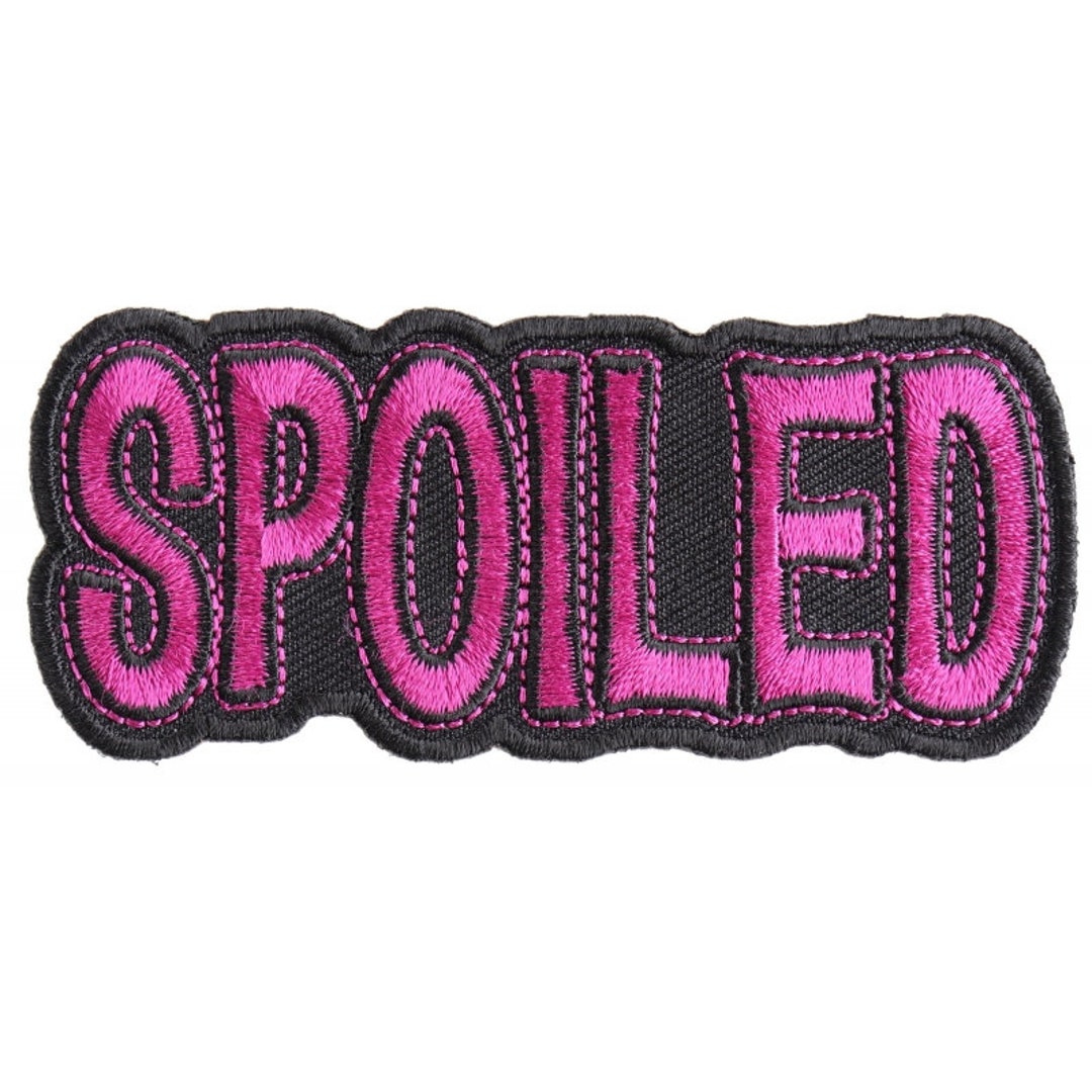 SPOILED Authentic Biker Patches - Etsy