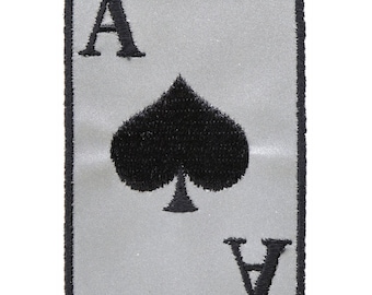 Biker Ace Patch - Etsy