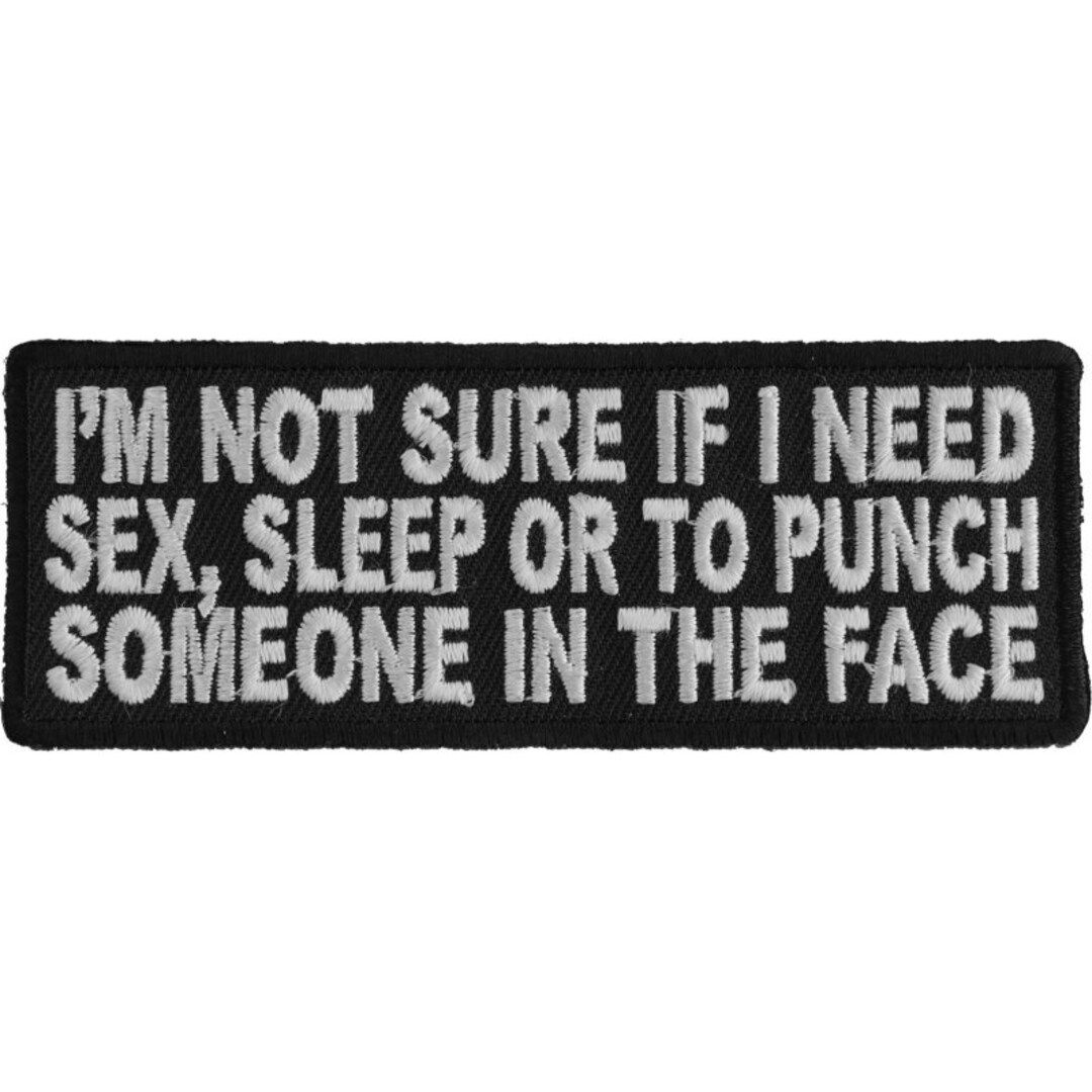 Im Not Sure If I Need Sex Sleep Or To Punch Someone In Etsy
