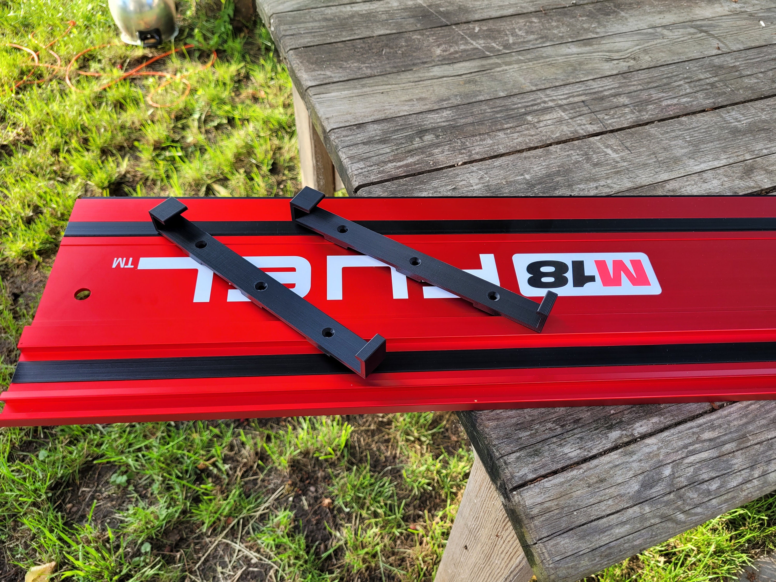 Milwaukee Track Rail Wall Mounting Holder 1 Pair - Etsy