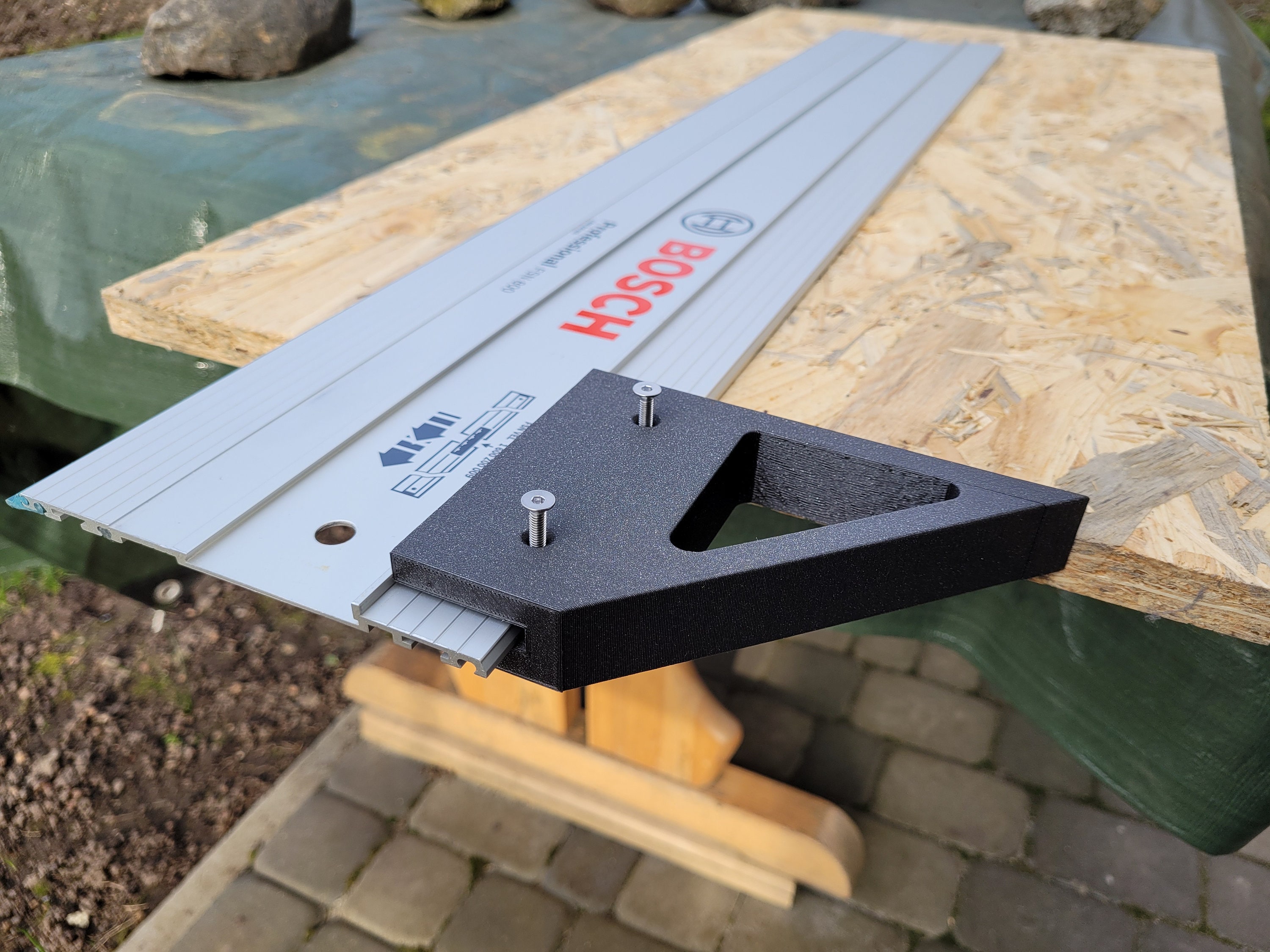Track Rail Square Fence for Bosch FSN Rails, Lockable and Easy Slide ...