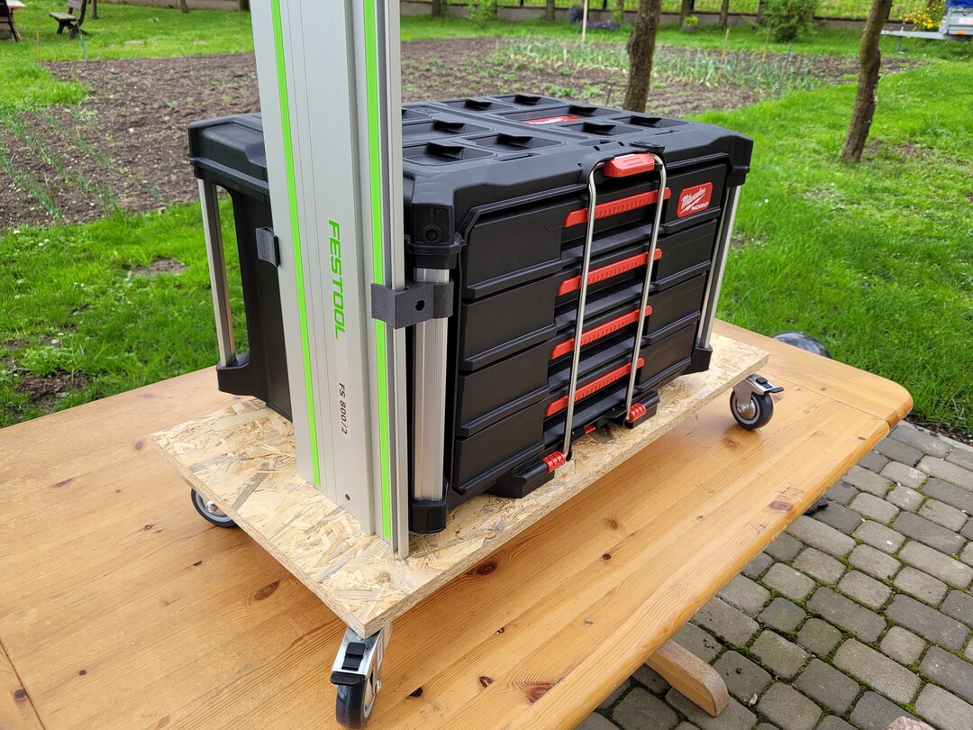 Rail Mount for Milwaukee Packout and Festool Rails - Etsy