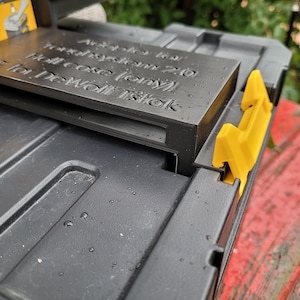 Dewalt Toughsystem 2.0 Half Case Mount for Dewalt Tstak and Stanley ...