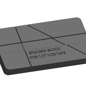 Splicing Block for 1/2 Inch VCR Tape - Etsy