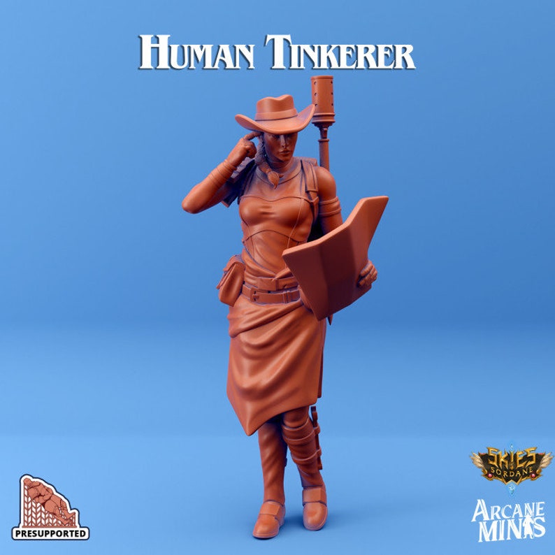 Human Tinkerer - 28mm Miniatures for Roleplay Games Dungeons and ...
