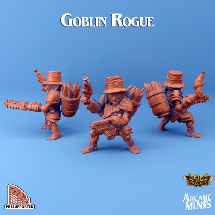 Goblin Rogue - 28mm Miniatures for Roleplay Games Dungeons and Dragons ...
