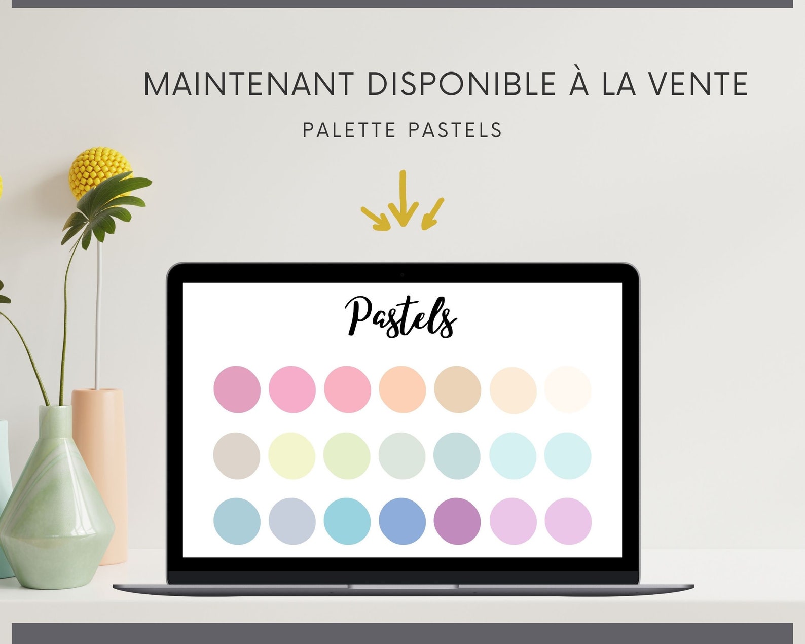 Procreate Pastels Color Palette 28 Trendy Hexa Color Codes 28 Digital ...