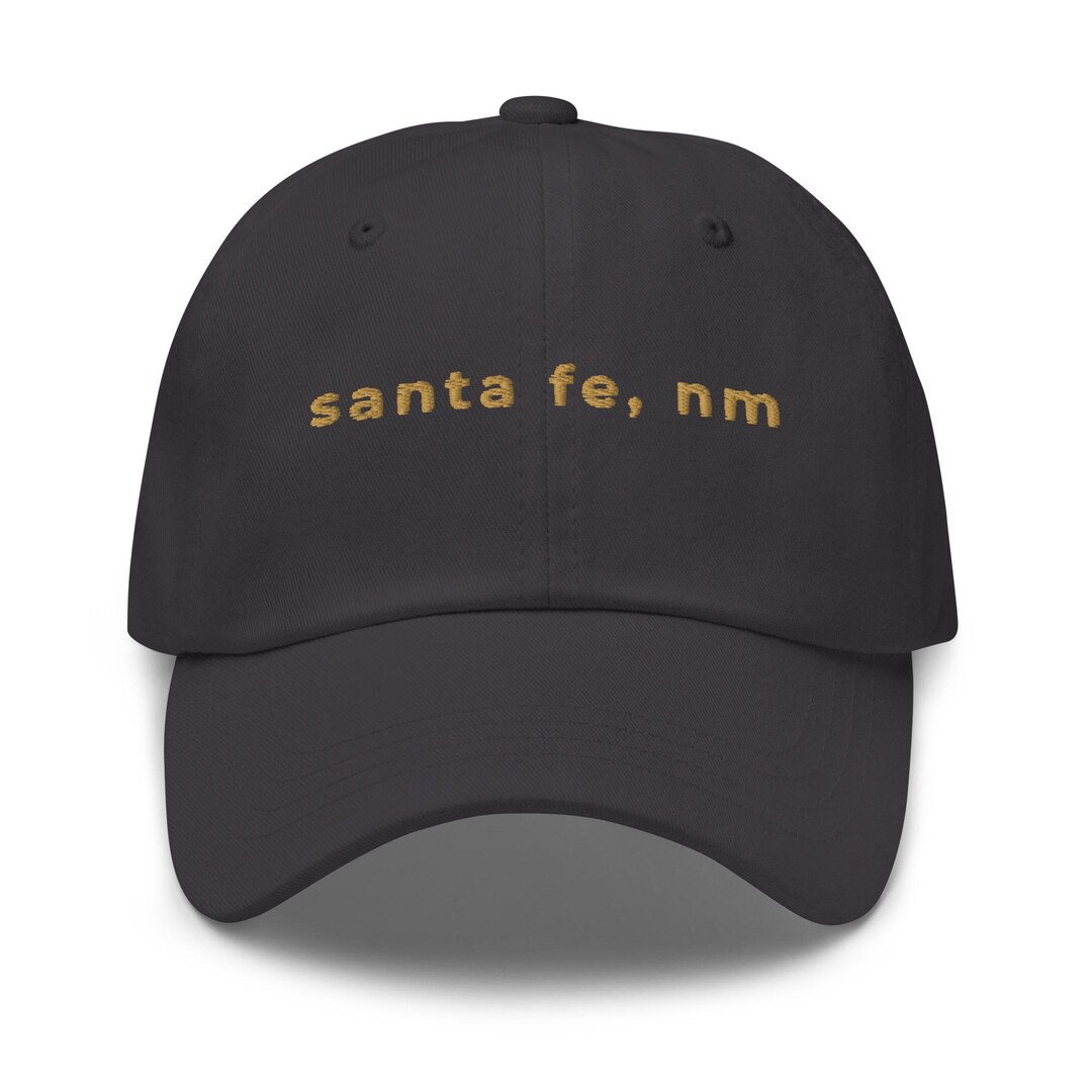 Santa Fe Hat • Minimal Embroidered Dad Hat • Desert Southwest Travel ...