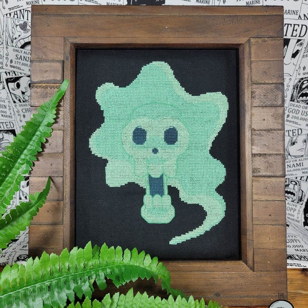 One Piece Anime Cross Stitch Pattern - Etsy