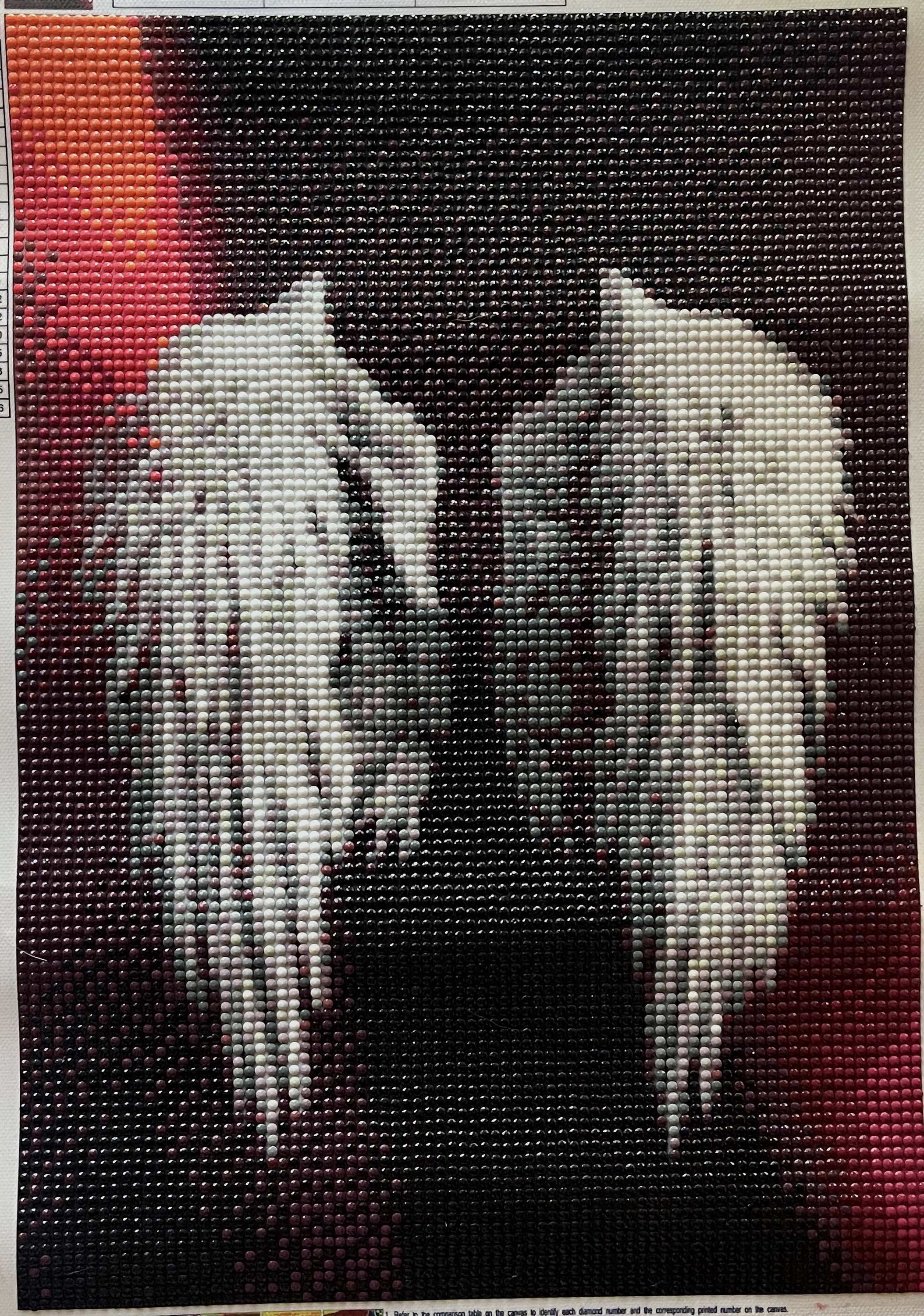 Completed- Angel Wings Diamond Painting- With Wooden Frame - Etsy