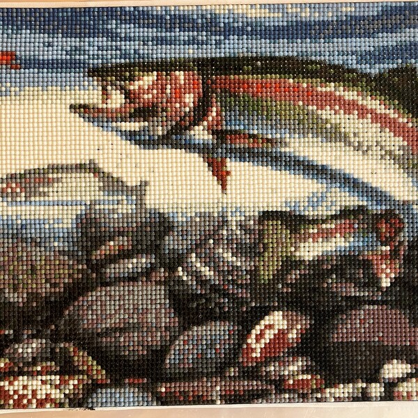 Diamond Painting Fishing - Etsy