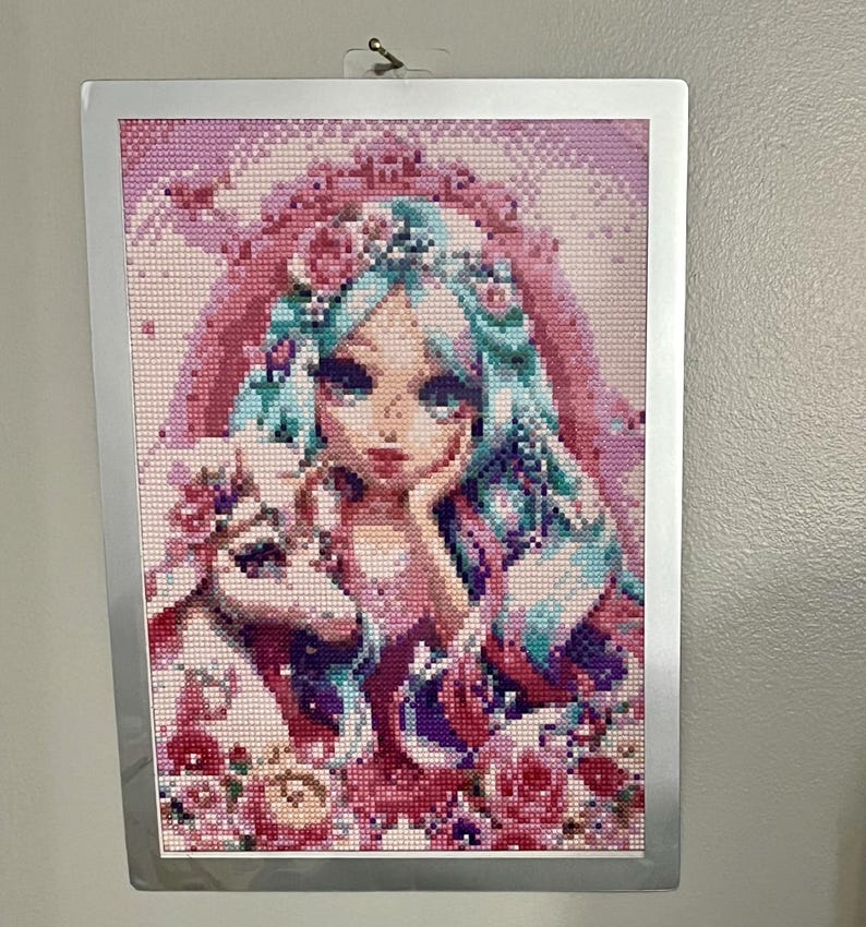 Completed- My Little Pony Princess- Diamond Painting- WITH Frame - Etsy