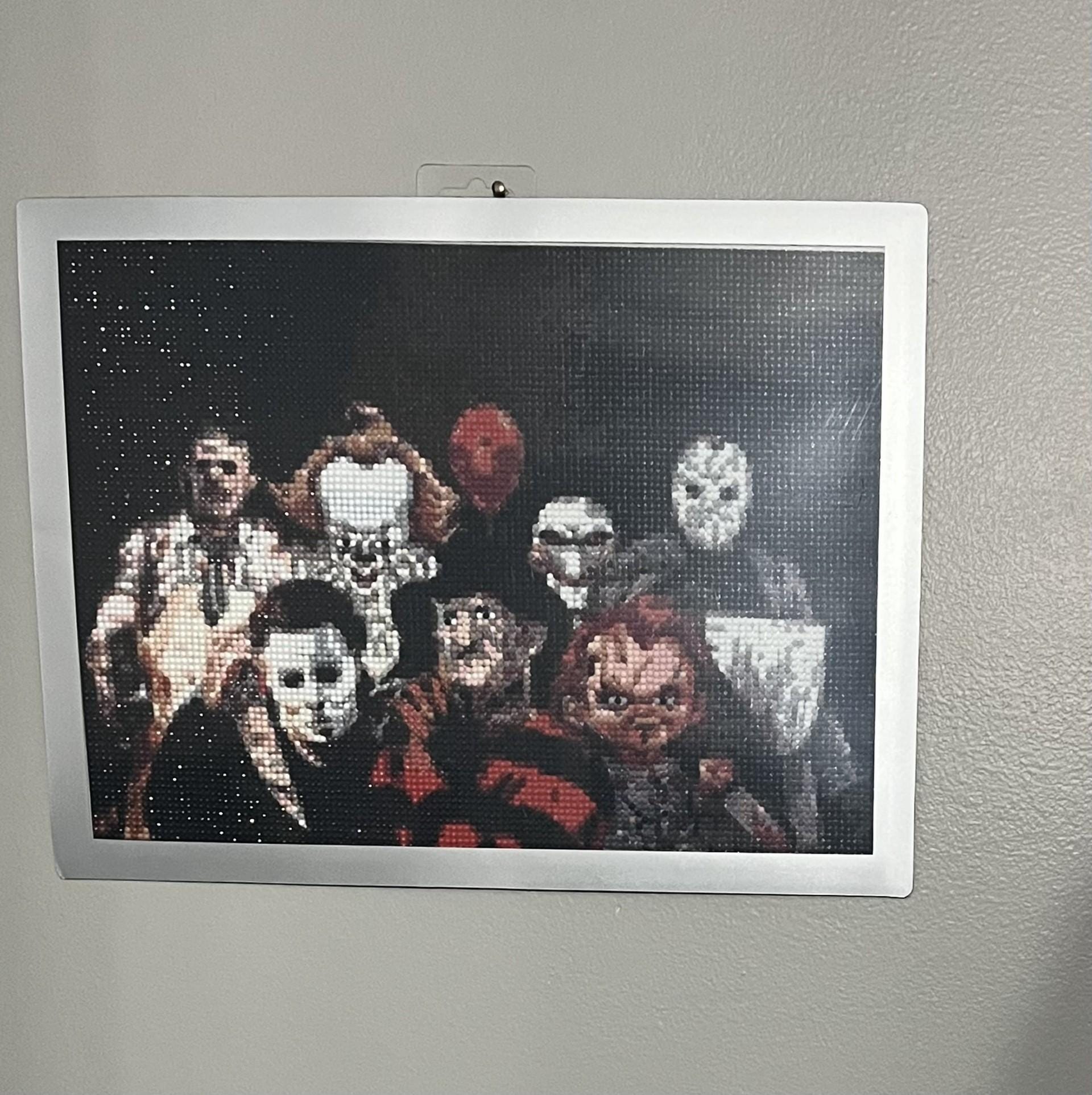 COMPLETED- Nightmare Best Friend Group- Diamond Painting- WITH Frame - Etsy