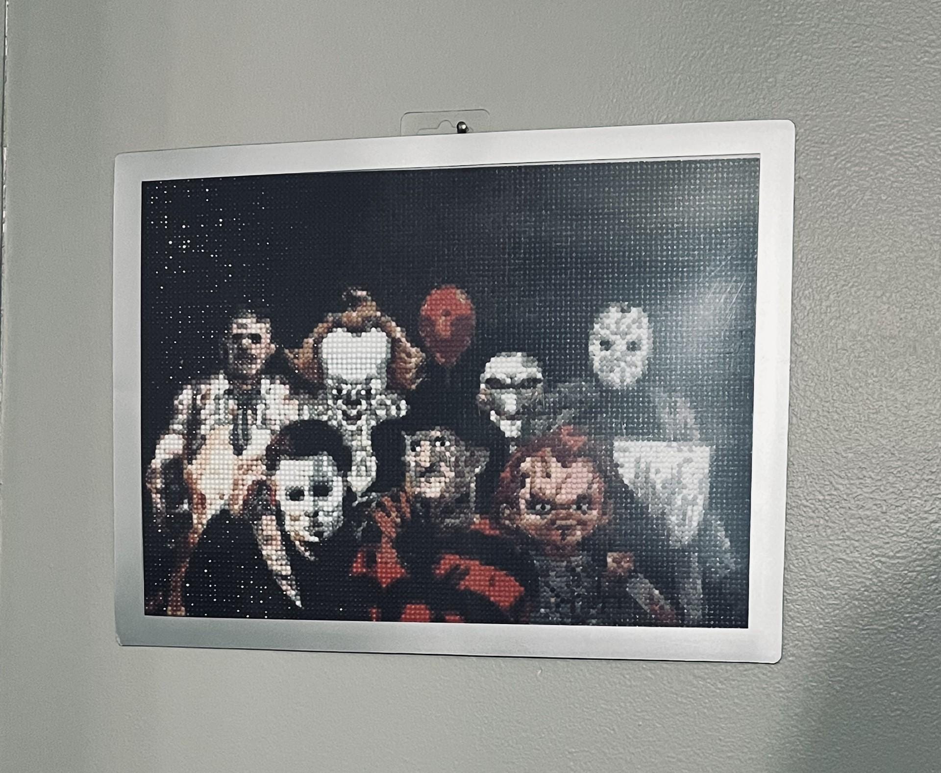 COMPLETED- Nightmare Best Friend Group- Diamond Painting- WITH Frame - Etsy