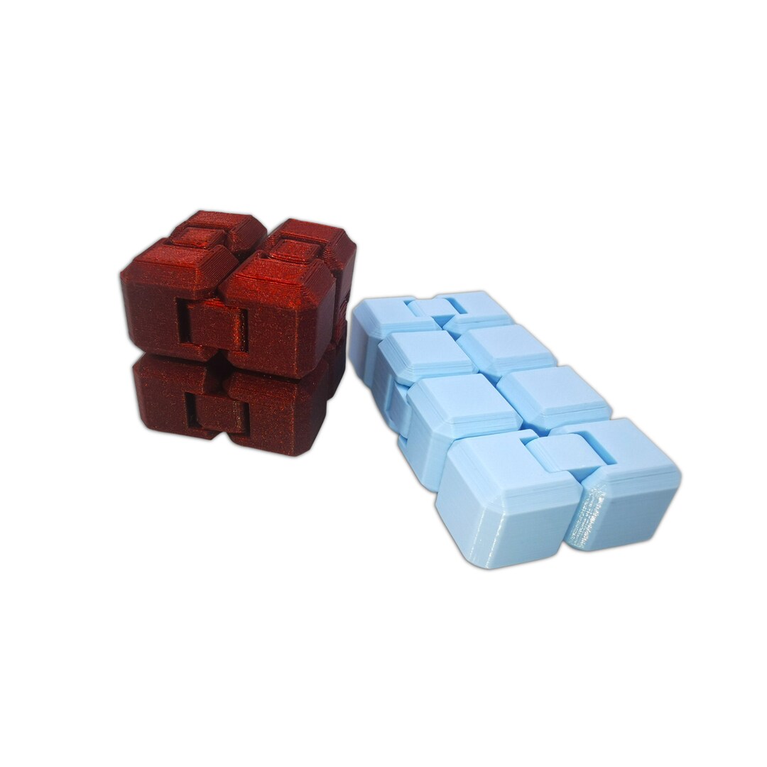 Fidget Cube 3D Printed Fidget Toy Stress Relief Fidget Cube Pocket Toy ...