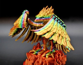 3D Printed Phoenix - Etsy