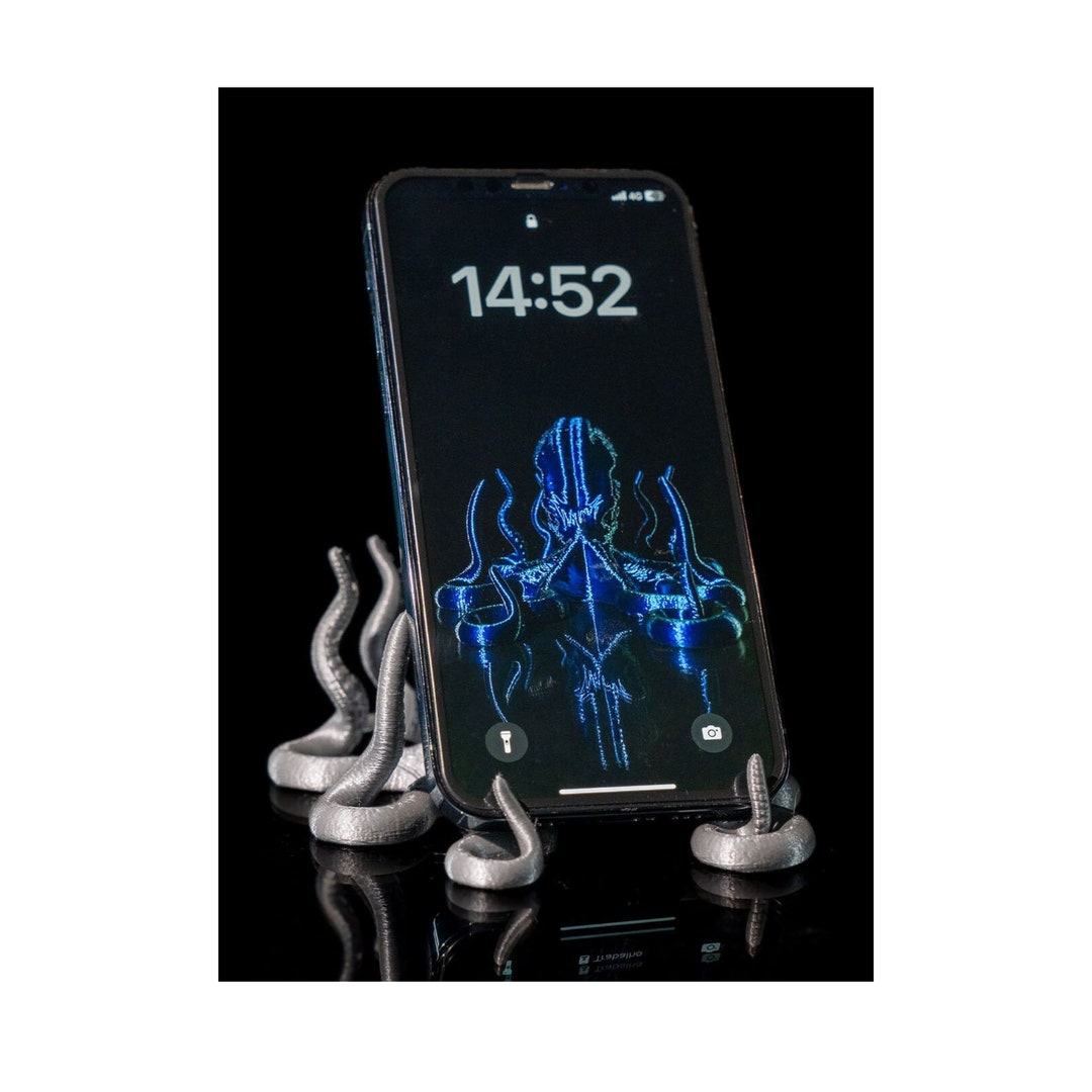 Phone Holder 3D Printed Octopus Tablet Stand Phone Dock Charging ...