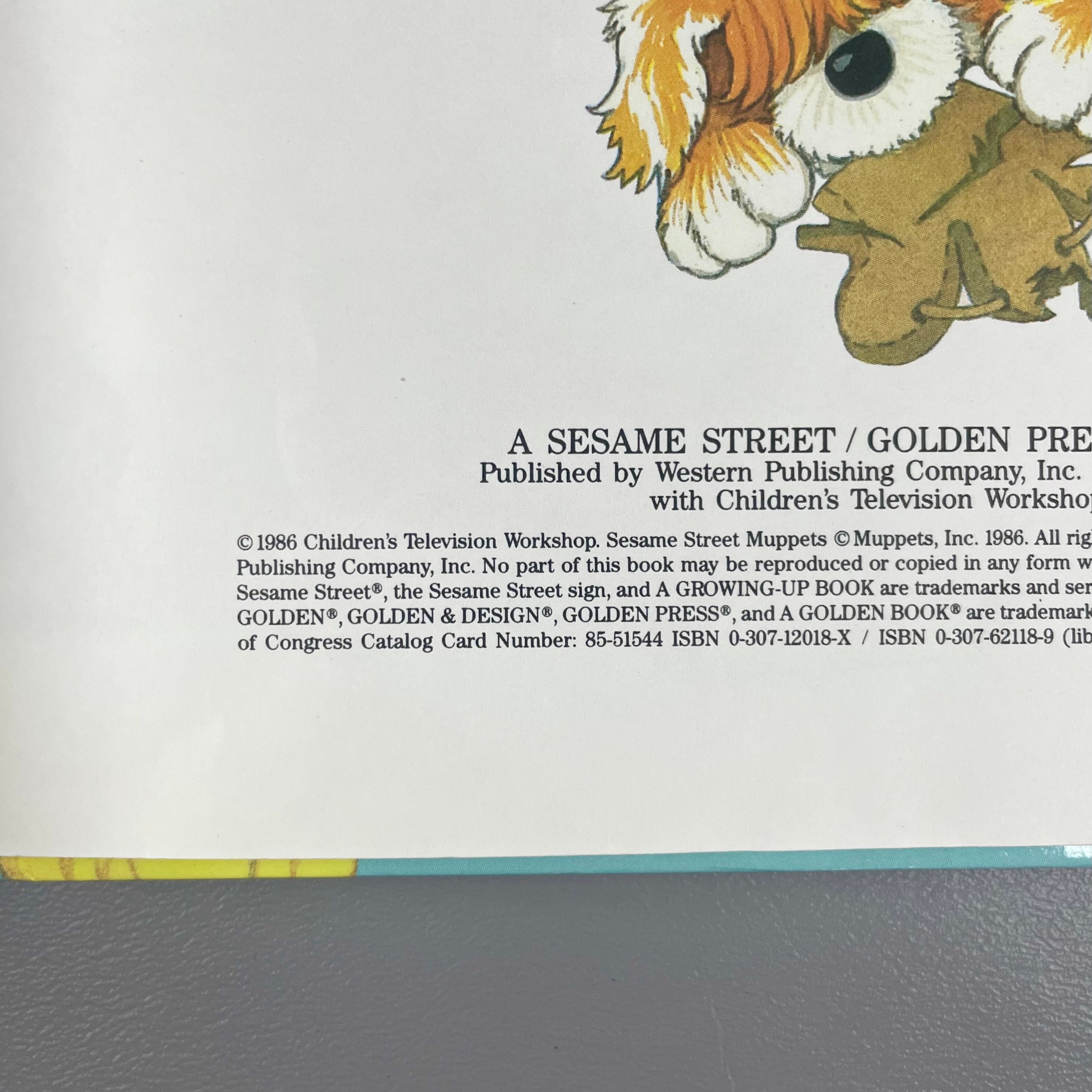 Vintage Book 1986 A Birds Best Friend, Sesame Street Hardcover Paper ...