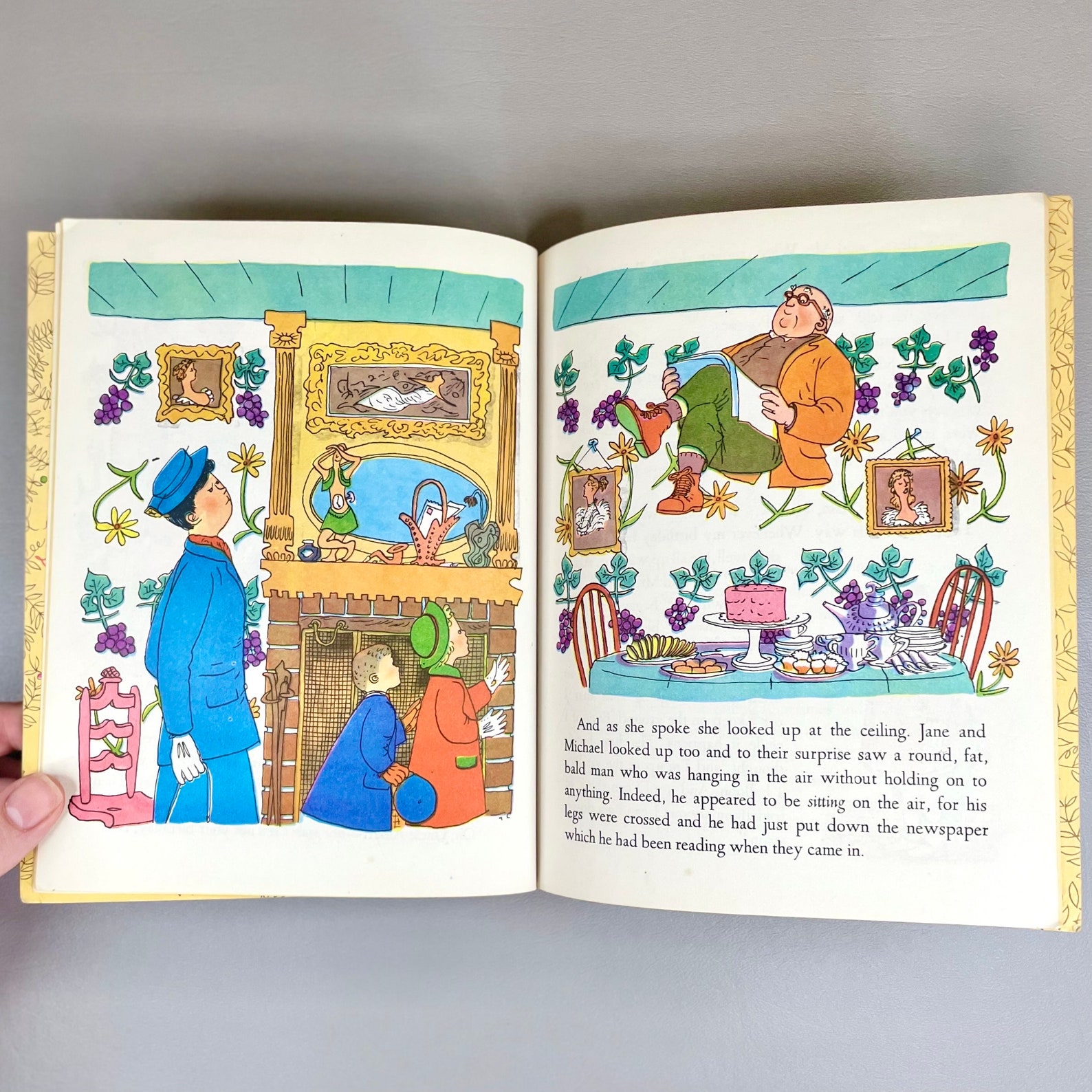 Vintage 1952 Little Golden Book: Birthday Party Story, Mary Poppins - Etsy