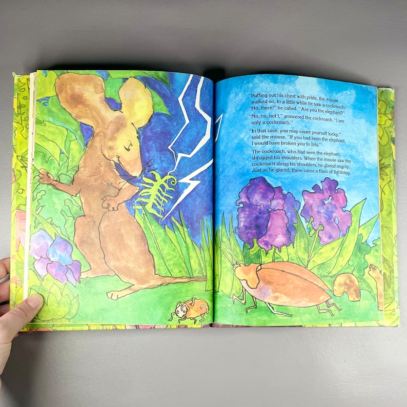 Vintage Book 1969 the Mouse and the Elephant by Barbara K. Walker ...