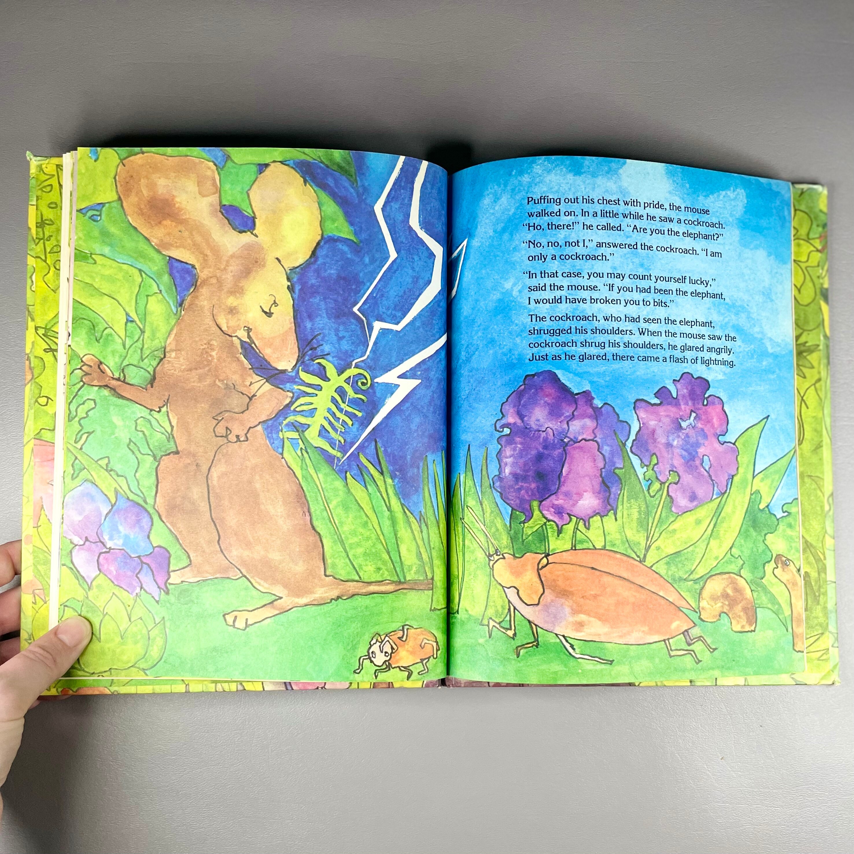 Vintage Book 1969 the Mouse and the Elephant by Barbara K. Walker ...