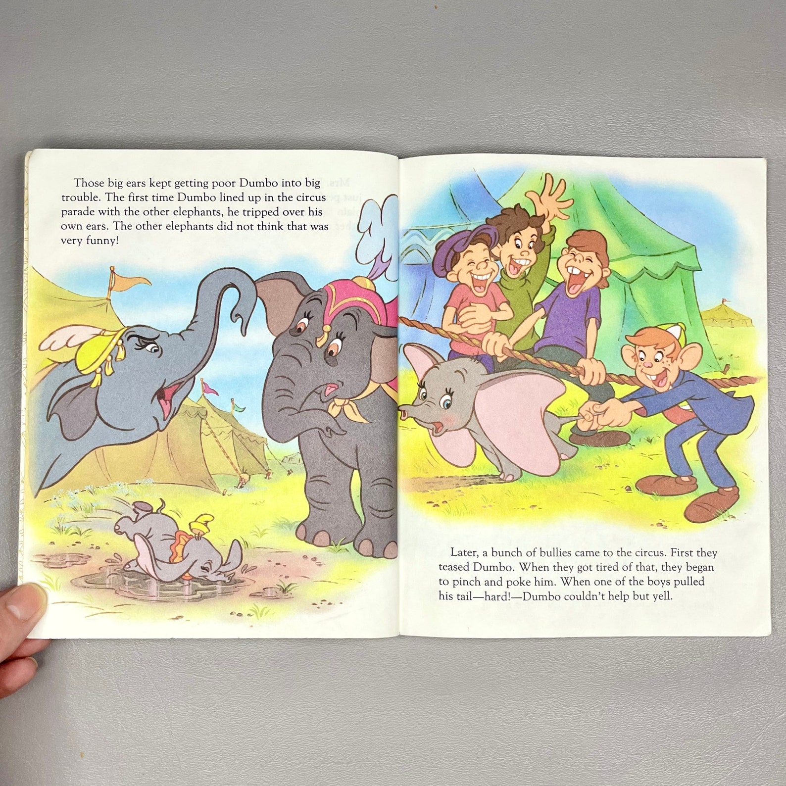 Vintage 1988 Dumbo Little Golden Book: Walt Disney's Hardcover - Etsy